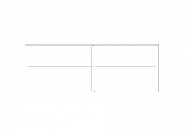 FREE TABLE ELEVATION CAD BLOCK – DWG, DXF, PDF FORMAT | FREE CADS