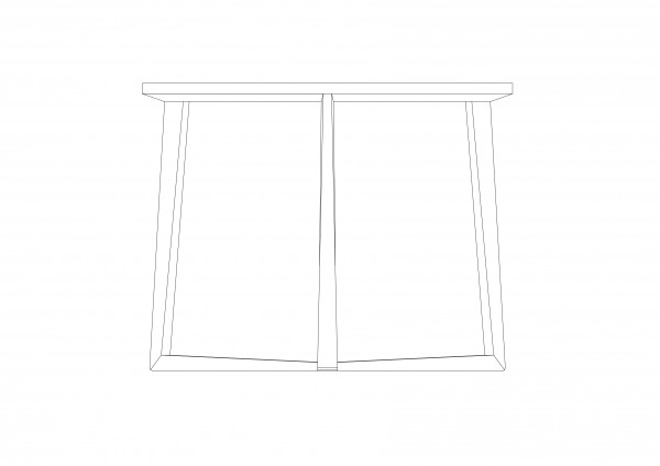 FREE TABLE ELEVATION CAD BLOCK – DWG, DXF, PDF FORMAT | FREE CADS