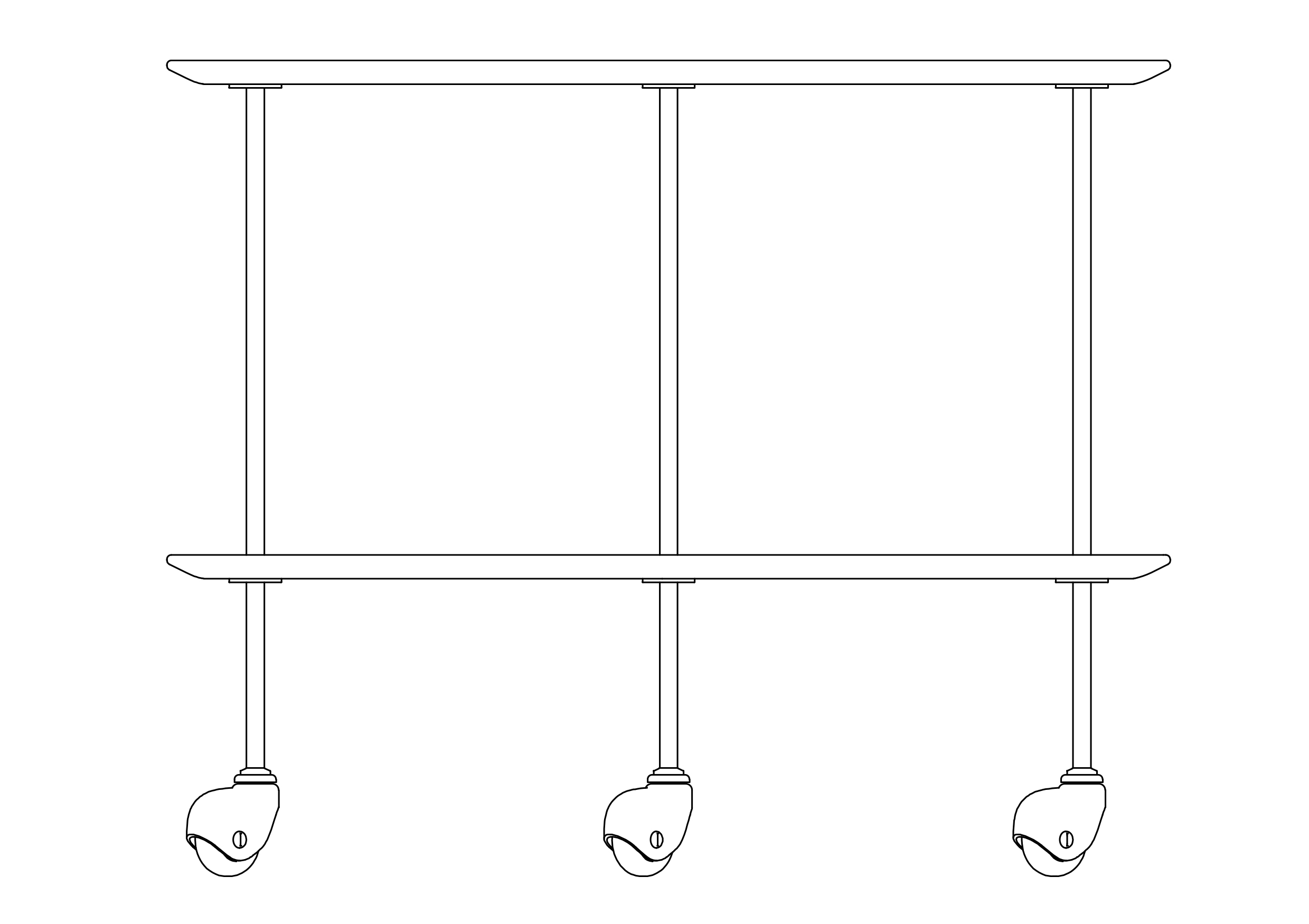 Free Table Elevation CAD Block – DWG, DXF, PDF Format - FreeCADS