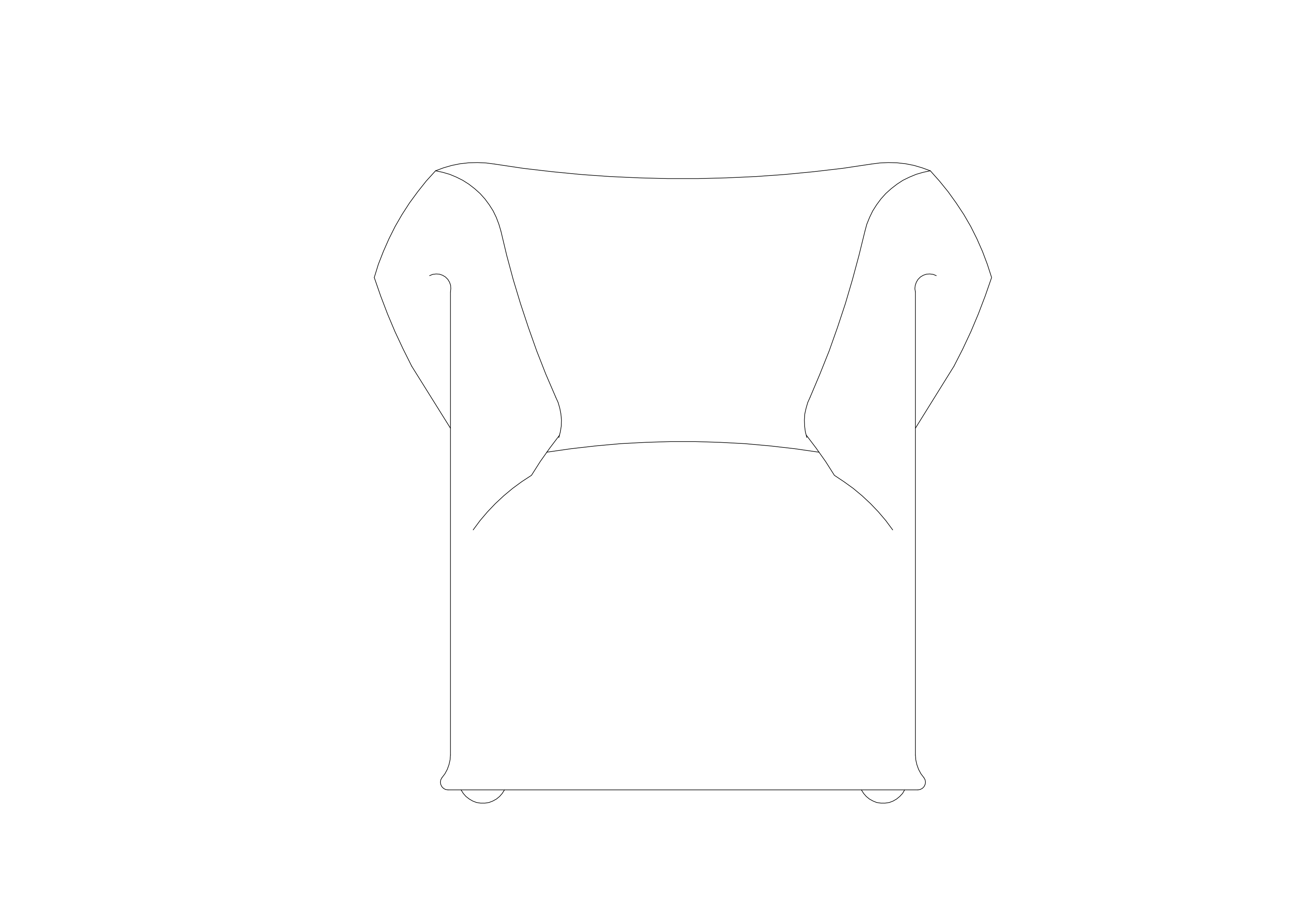 Free Chair Elevation CAD Block – DWG, DXF, PDF Format - FreeCADS