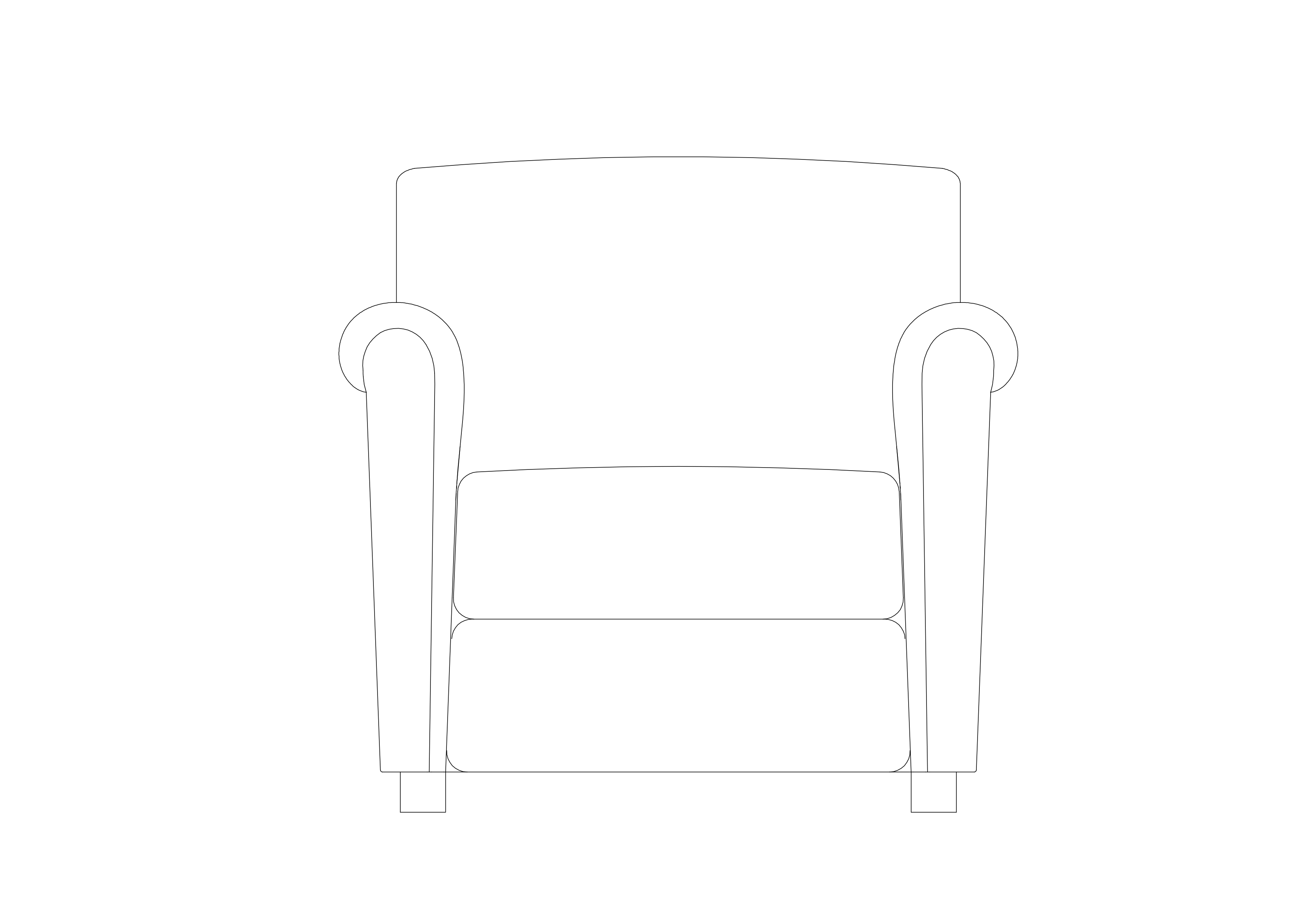Free Chair Elevation CAD Block – DWG, DXF, PDF Format - FreeCADS