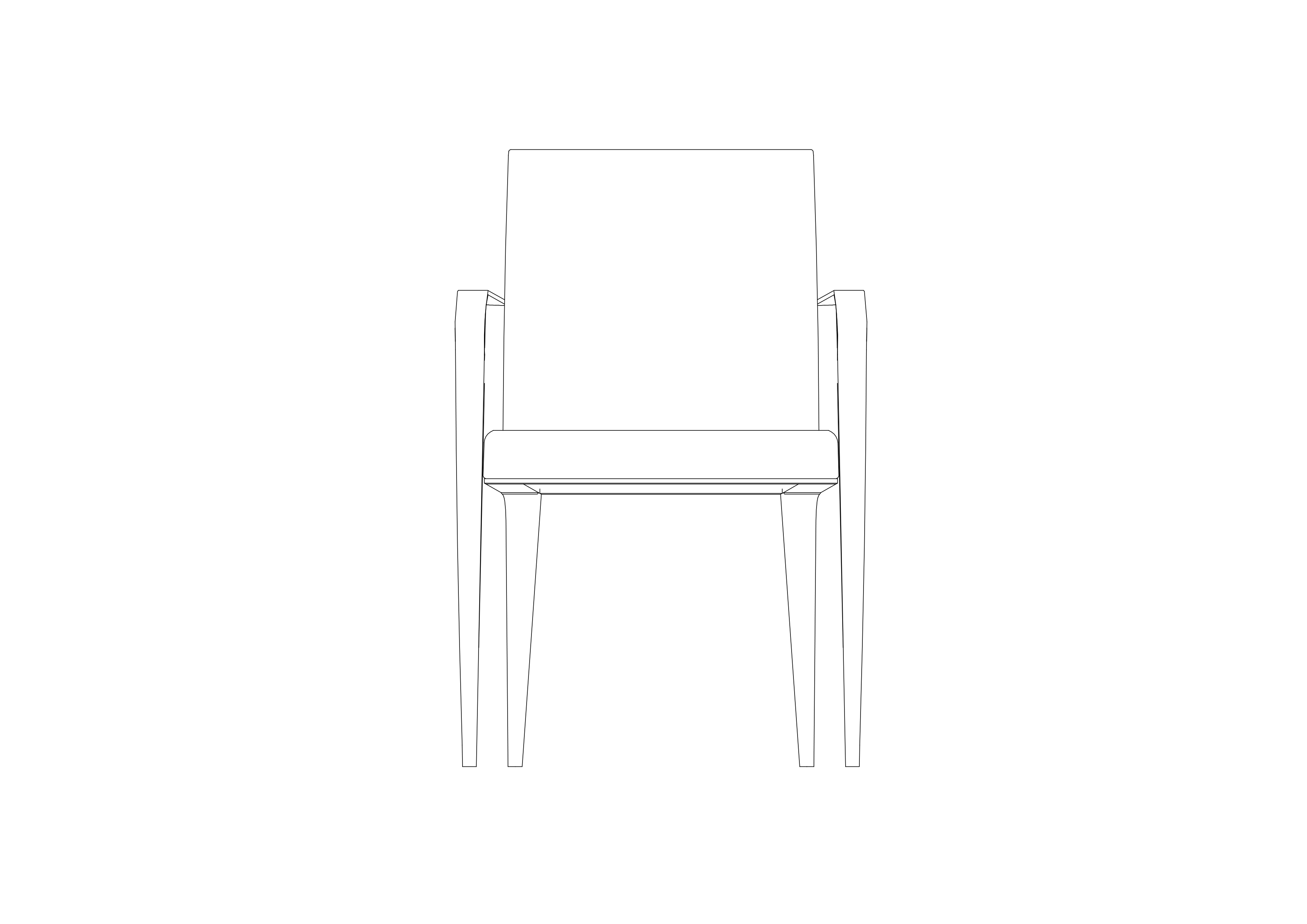 Free Chair Elevation CAD Block – DWG, DXF, PDF Format - FreeCADS