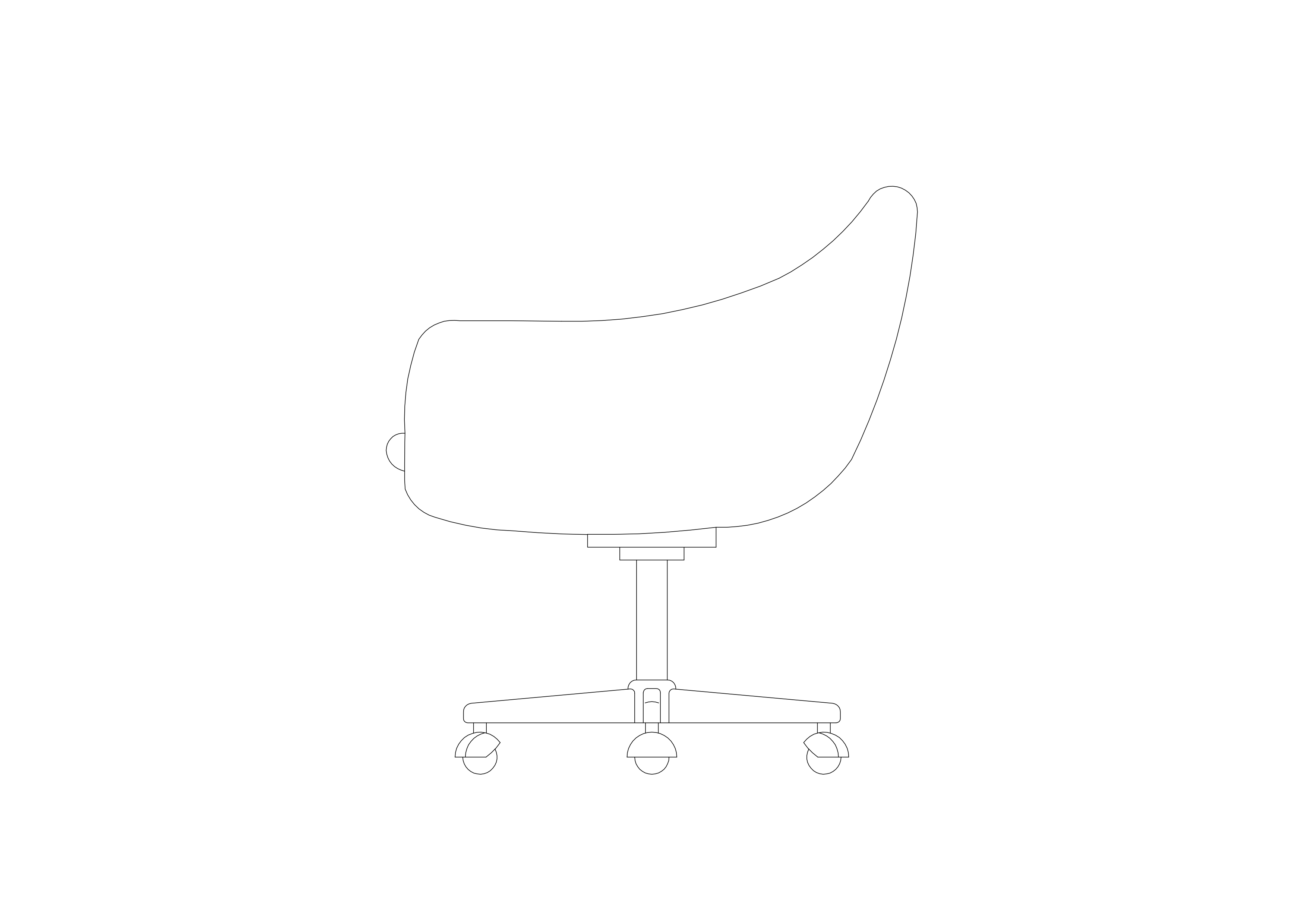 Free Chair Elevation CAD Block – DWG, DXF, PDF Format - FreeCADS