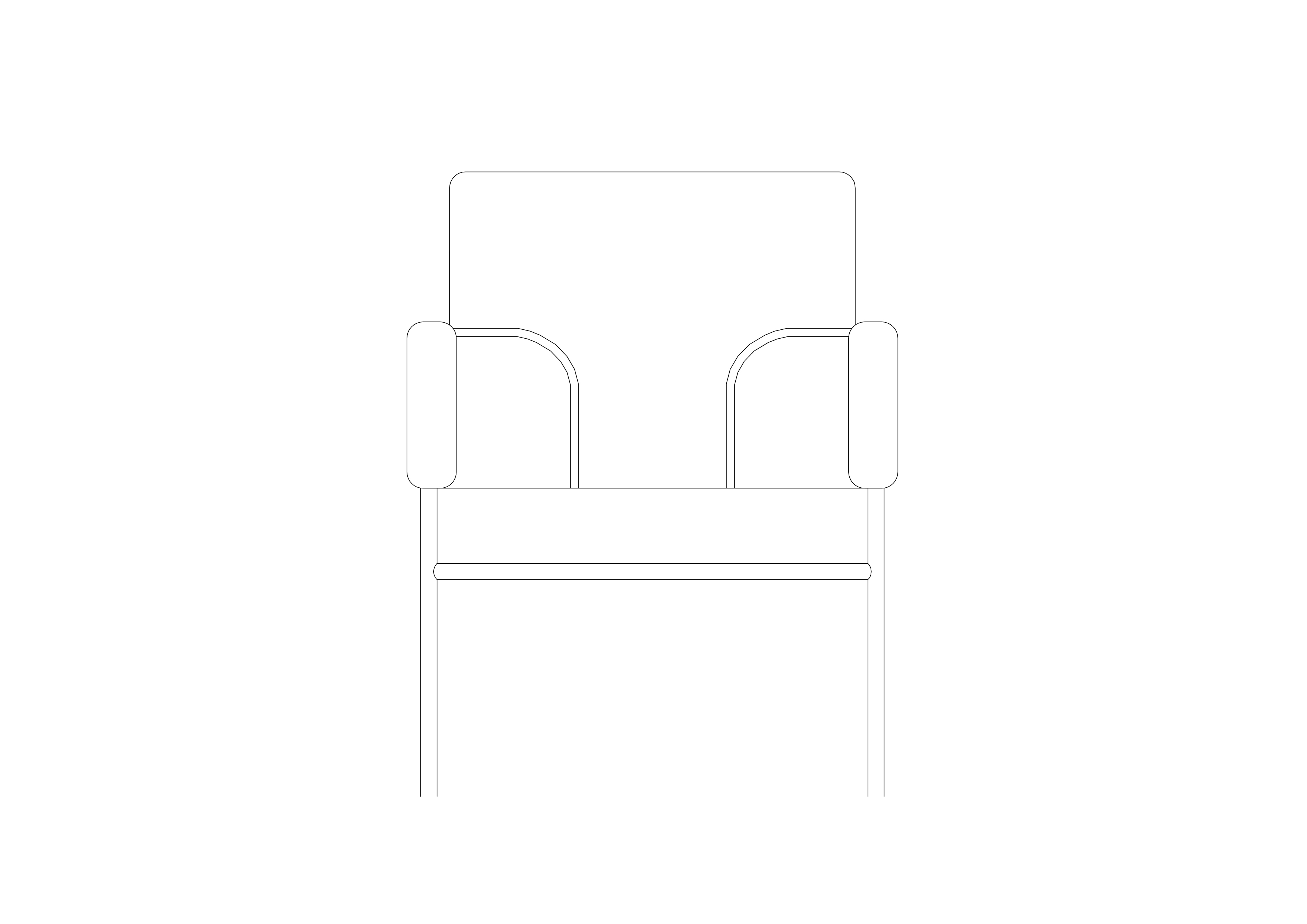 Free Chair Elevation CAD Block – DWG, DXF, PDF Format - FreeCADS