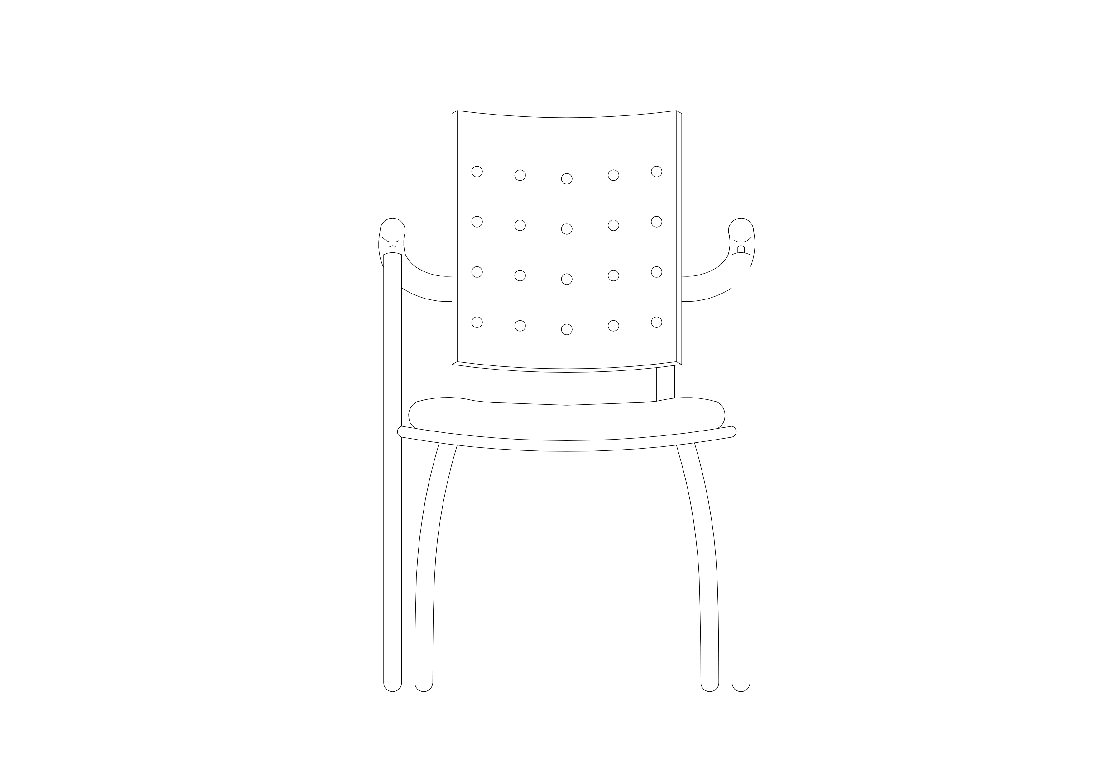 Free Chair Elevation CAD Block – DWG, DXF, PDF Format - FreeCADS