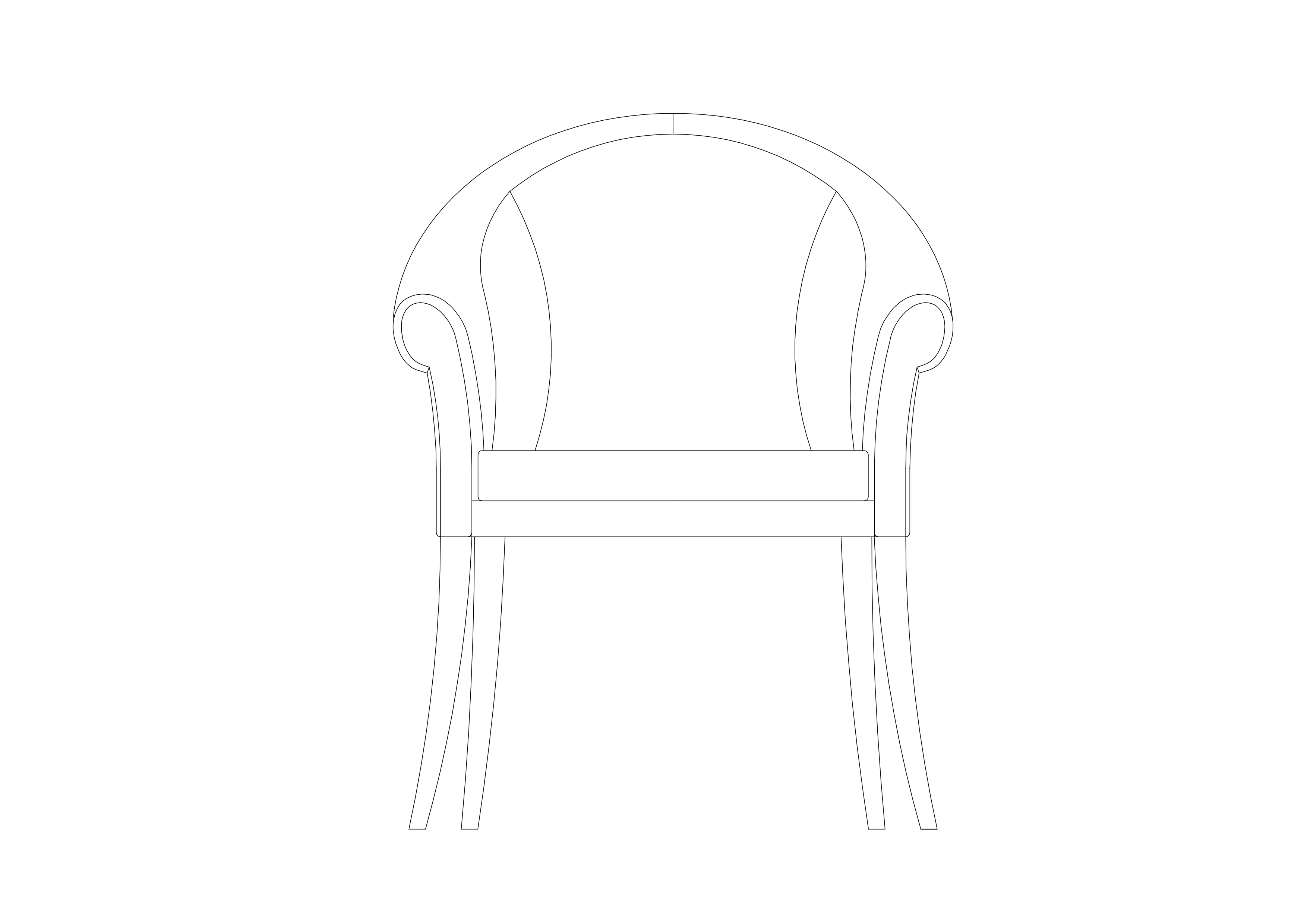 Free Chair Elevation CAD Block – DWG, DXF, PDF Format - FreeCADS