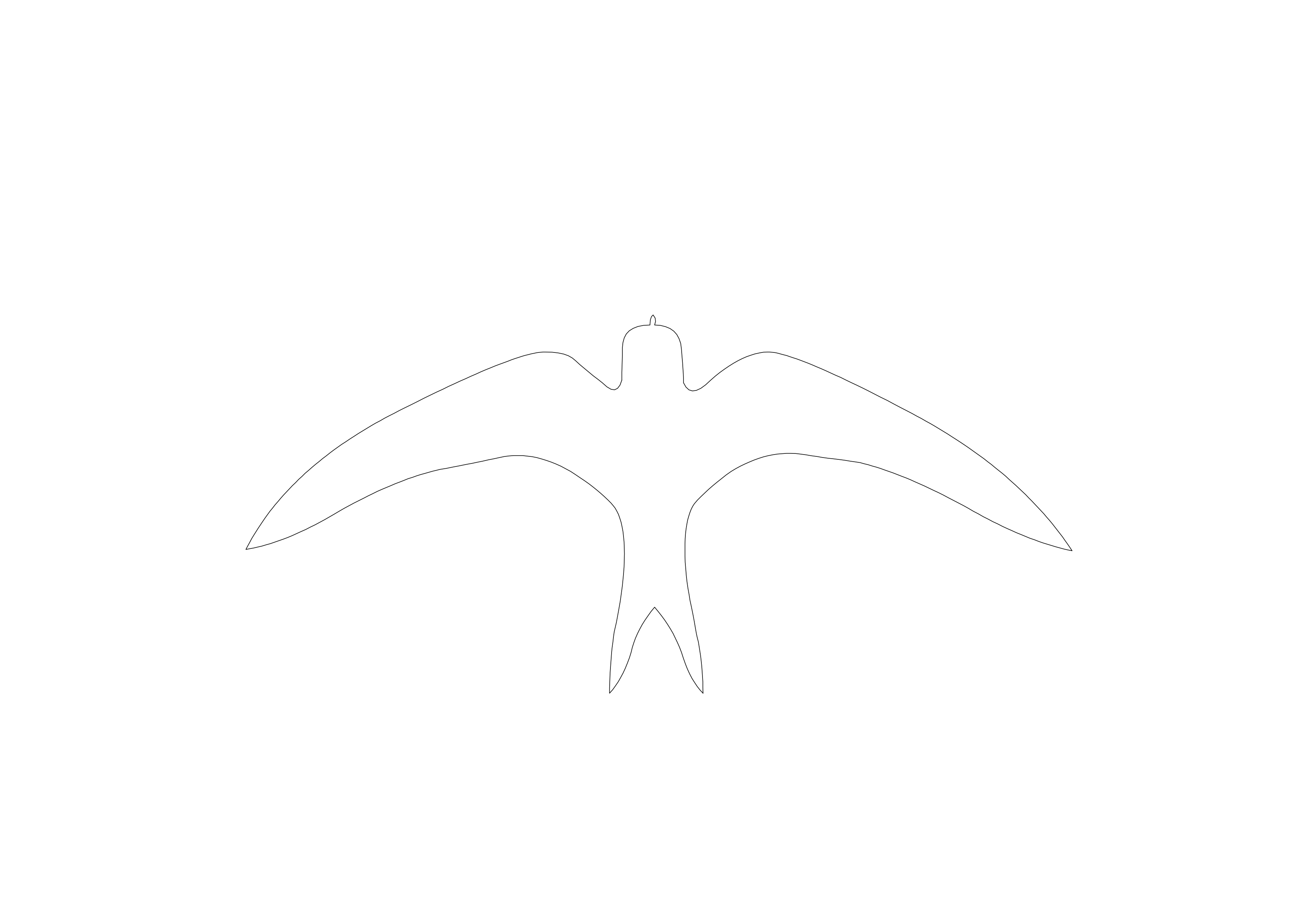 Free Bird CAD Block – DWG, DXF, PDF Format - FreeCADS