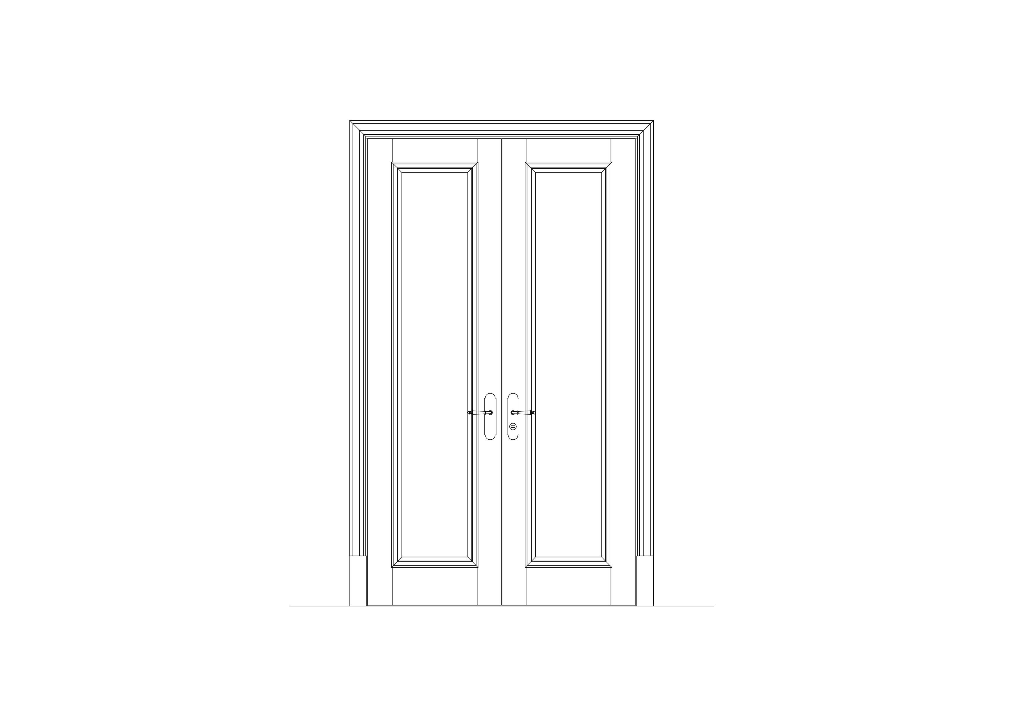 Free Door Elevation CAD Block – DWG, DXF, PDF Format - FreeCADS